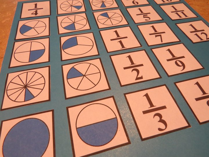 Fraction Games Printable Memory Game Pieces fraction-games-printable-memory-game-pieces